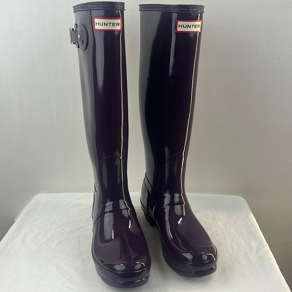 Hunter | Shoes | New Hunter Original Tall Glossy Rubber Boots | Poshmark